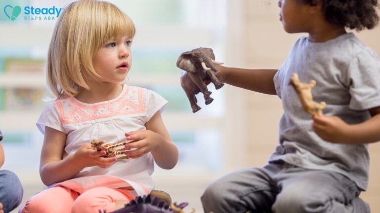 Teaching Sharing Skills for Children with Autism - Steady Steps ABA